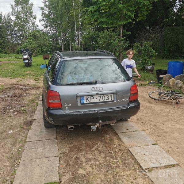 Черный Ауди А4 1997 в Алуксне, объемом двигателя 1.80 л и пробегом 0 тыс. км за 900 €, фото 7 на AUTOMOTO.COM.LV