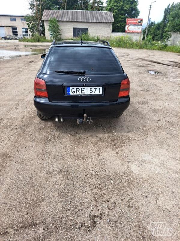 Black Audi A4 1997 in Pasvalys, with an engine capacity of 1.90 L and mileage of 492 thousand km for 1050 €, photo 1 on AUTOMOTO.COM.LV