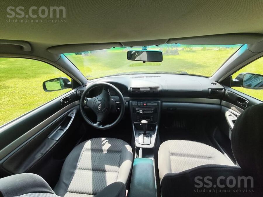 Melns Audi A4 1997 Cēsis, ar dzinēja tilpumu 1.80 L un nobraukumu 369 tūkst. km par 1400 €, foto 7 vietnē AUTOMOTO.COM.LV
