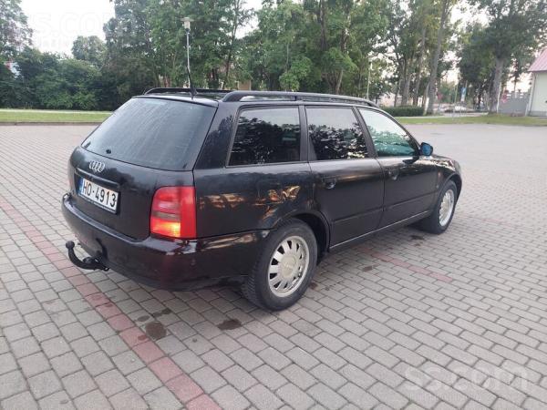 Melns Audi A4 1997 Alūksne, ar dzinēja tilpumu 1.90 L un nobraukumu 0 tūkst. km par 900 €, foto 3 vietnē AUTOMOTO.COM.LV