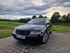 Melns Audi A4 1997 Cēsis, ar dzinēja tilpumu 1.90 L un nobraukumu 387 tūkst. km par 2200 €, foto  vietnē AUTOMOTO.COM.LV