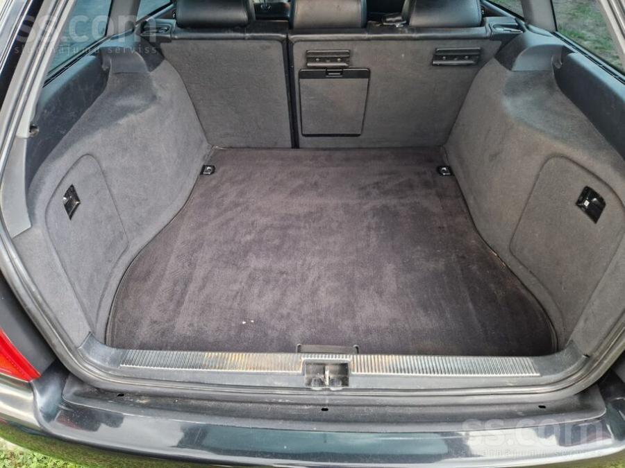 Black Audi A4 1997 in Cesis, with an engine capacity of 1.90 L and mileage of 387 thousand km for 2200 €, photo 13 on AUTOMOTO.COM.LV