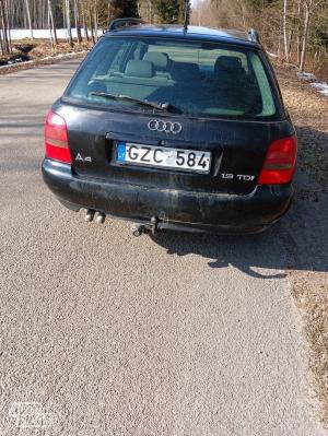 Black Audi A4 1998 in Kupiskis, with an engine capacity of 1.90 L and mileage of 500 thousand km for 950 €, photo 5 on AUTOMOTO.COM.LV