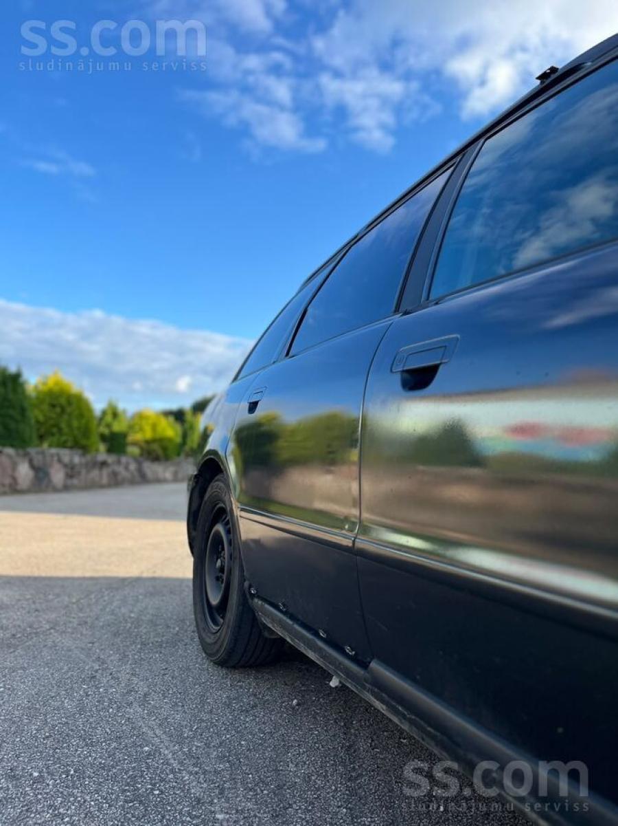 Black Audi A4 1998 in Balvi, with an engine capacity of 1.90 L and mileage of 524 thousand km for 1050 €, photo 5 on AUTOMOTO.COM.LV