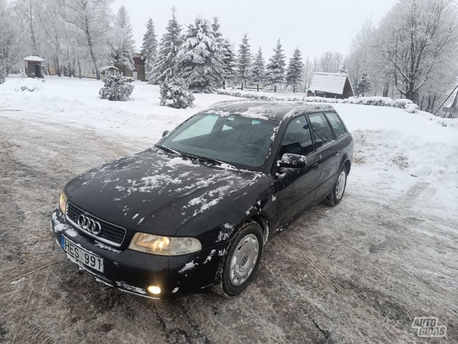 Black Audi A4 1999 in Silale, with an engine capacity of 1.90 L and mileage of 350 thousand km for 900 €, photo 1 on AUTOMOTO.COM.LV