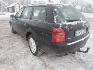 Black Audi A4 1999 in Silale, with an engine capacity of 1.90 L and mileage of 350 thousand km for 900 €, photo 4 on AUTOMOTO.COM.LV