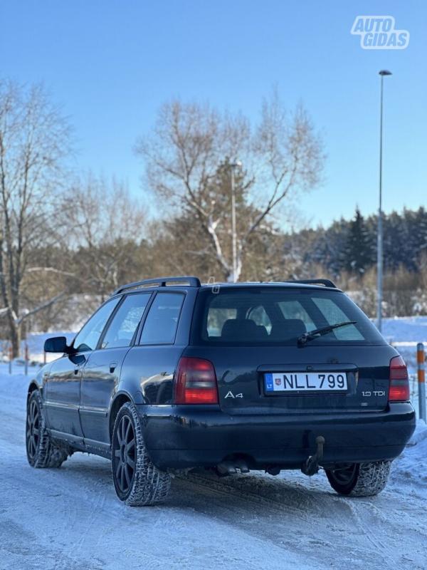 Melns Audi A4 1999 Viļņa, ar dzinēja tilpumu 1.90 L un nobraukumu 408 tūkst. km par 950 €, foto 8 vietnē AUTOMOTO.COM.LV