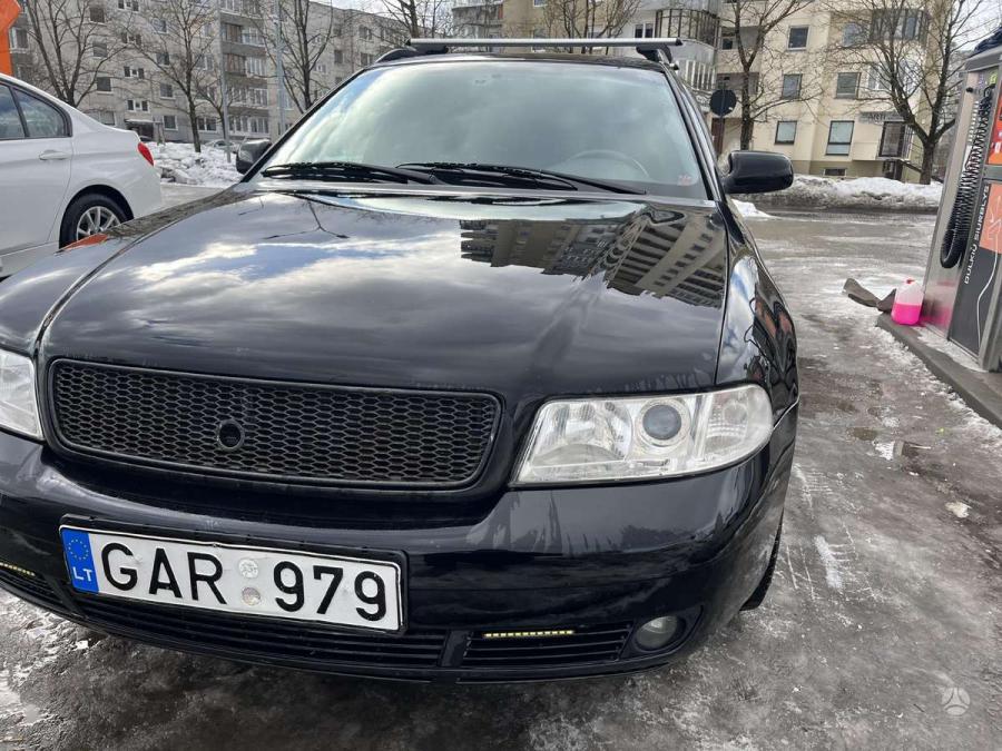Melns Audi A4 1999 Viļņa, ar dzinēja tilpumu 1.90 L un nobraukumu 382 tūkst. km par 800 €, foto 6 vietnē AUTOMOTO.COM.LV