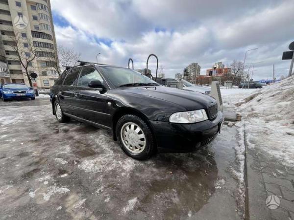 Black Audi A4 1999 in Vilnius, with an engine capacity of 1.90 L and mileage of 381 thousand km for 1300 €, photo 11 on AUTOMOTO.COM.LV