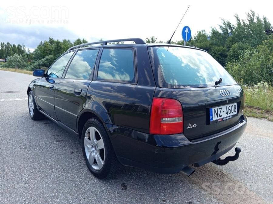 Черный Ауди А4 1999 в Тукумс, объемом двигателя 1.80 л и пробегом 478 тыс. км за 1250 €, фото 5 на AUTOMOTO.COM.LV