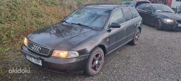 Black Audi A4 1999 in Tallinn, with an engine capacity of 2.40 L and mileage of 367 thousand km for 2499 €, photo 1 on AUTOMOTO.COM.LV