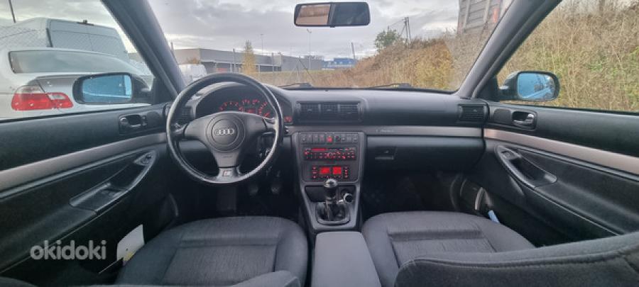 Melns Audi A4 1999 Tallina, ar dzinēja tilpumu 2.40 L un nobraukumu 367 tūkst. km par 2499 €, foto 7 vietnē AUTOMOTO.COM.LV