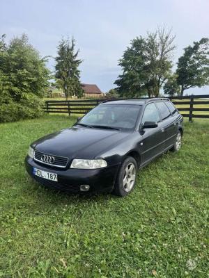 Black Audi A4 1999 in Vilnius, with an engine capacity of 1.90 L and mileage of 32 thousand km for 500 €, photo 5 on AUTOMOTO.COM.LV
