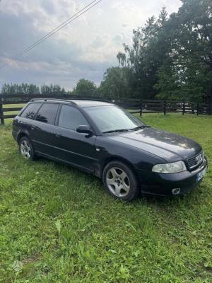 Black Audi A4 1999 in Vilnius, with an engine capacity of 1.90 L and mileage of 32 thousand km for 500 €, photo 7 on AUTOMOTO.COM.LV
