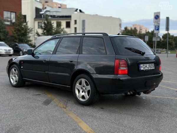 Black Audi A4 1999 in Kaunas, with an engine capacity of 1.90 L and mileage of 471 thousand km for 1200 €, photo 4 on AUTOMOTO.COM.LV