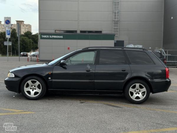 Black Audi A4 1999 in Kaunas, with an engine capacity of 1.90 L and mileage of 471 thousand km for 1200 €, photo 6 on AUTOMOTO.COM.LV