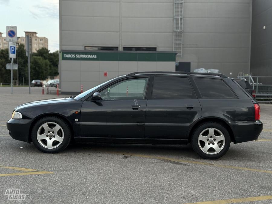 Black Audi A4 1999 in Kaunas, with an engine capacity of 1.90 L and mileage of 471 thousand km for 1200 €, photo 7 on AUTOMOTO.COM.LV