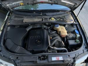 Black Audi A4 1999 in Riga, with an engine capacity of 1.80 L and mileage of 240 thousand km for 580 €, photo 7 on AUTOMOTO.COM.LV