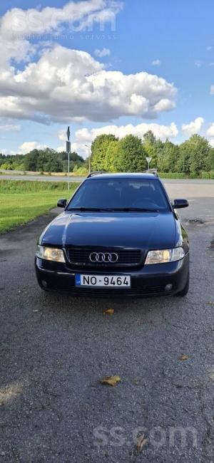 Black Audi A4 1999 in Rezekne, with an engine capacity of 1.90 L and mileage of 396 thousand km for 1860 €, photo 4 on AUTOMOTO.COM.LV