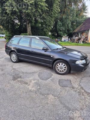 Black Audi A4 1999 in Jelgava, with an engine capacity of 1.90 L and mileage of 392 thousand km for 1300 €, photo 4 on AUTOMOTO.COM.LV