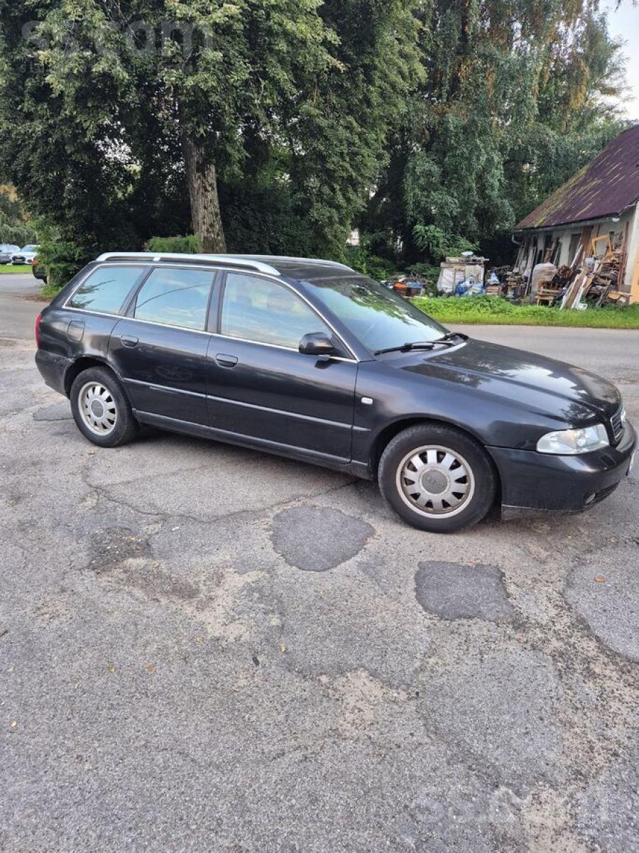 Black Audi A4 1999 in Jelgava, with an engine capacity of 1.90 L and mileage of 392 thousand km for 1300 €, photo 4 on AUTOMOTO.COM.LV