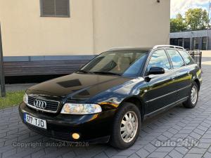 Black Audi A4 1999 in Rapla, with an engine capacity of 2.50 L and mileage of 336 thousand km for 1000 €, photo  on AUTOMOTO.COM.LV