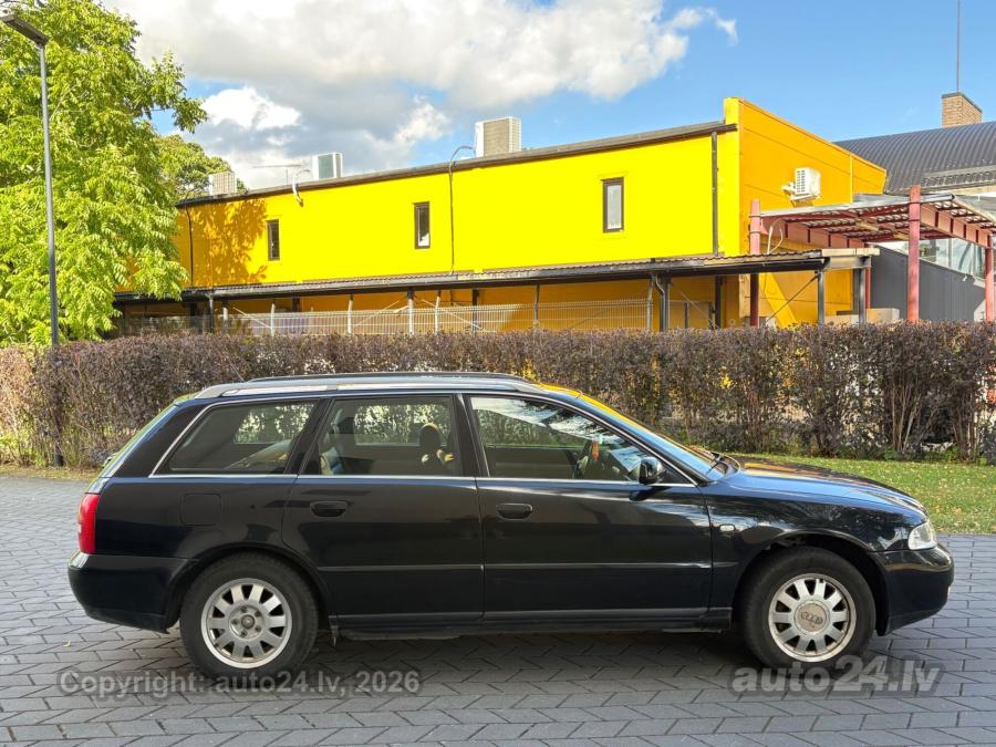 Black Audi A4 1999 in Rapla, with an engine capacity of 2.50 L and mileage of 336 thousand km for 1000 €, photo 6 on AUTOMOTO.COM.LV