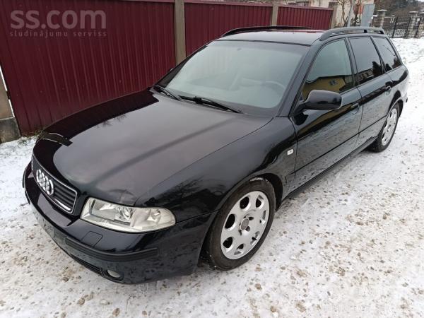 Black Audi A4 2000 in Jekabpils, with an engine capacity of 1.90 L and mileage of 346 thousand km for 2700 €, photo 5 on AUTOMOTO.COM.LV