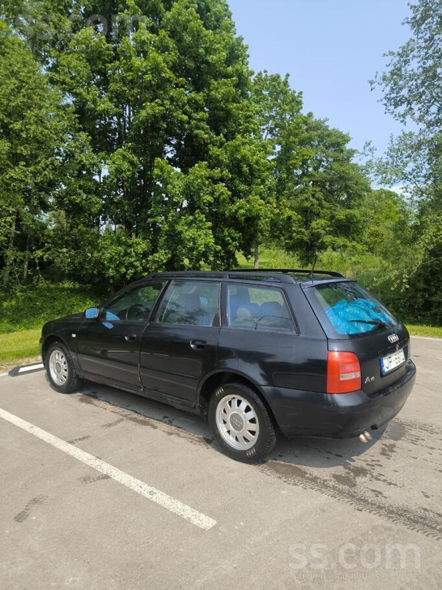 Melns Audi A4 2000 Bauska, ar dzinēja tilpumu 1.90 L un nobraukumu 430 tūkst. km par 1100 €, foto 6 vietnē AUTOMOTO.COM.LV