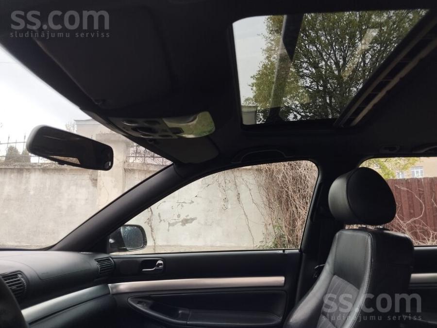 Black Audi A4 2000 in Riga, with an engine capacity of 1.90 L and mileage of 399 thousand km for 1400 €, photo 6 on AUTOMOTO.COM.LV