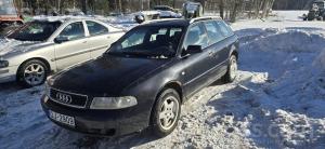 Melns Audi A4 2000 Jelgava, ar dzinēja tilpumu 1.90 L un nobraukumu 340 tūkst. km par 445 €, foto  vietnē AUTOMOTO.COM.LV