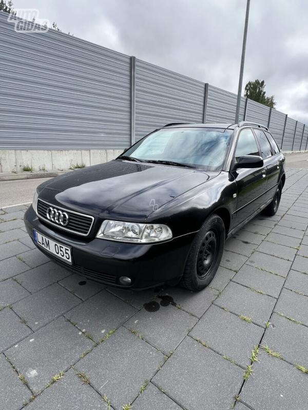 Black Audi A4 2000 in Panevezys, with an engine capacity of 1.90 L and mileage of 490 thousand km for 600 €, photo 1 on AUTOMOTO.COM.LV