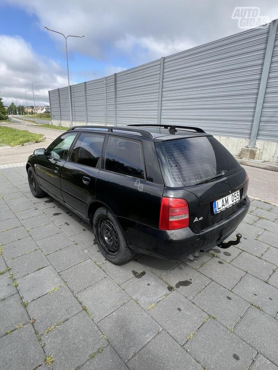 Black Audi A4 2000 in Panevezys, with an engine capacity of 1.90 L and mileage of 490 thousand km for 600 €, photo 5 on AUTOMOTO.COM.LV