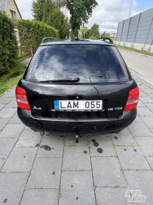 Black Audi A4 2000 in Panevezys, with an engine capacity of 1.90 L and mileage of 490 thousand km for 600 €, photo 6 on AUTOMOTO.COM.LV