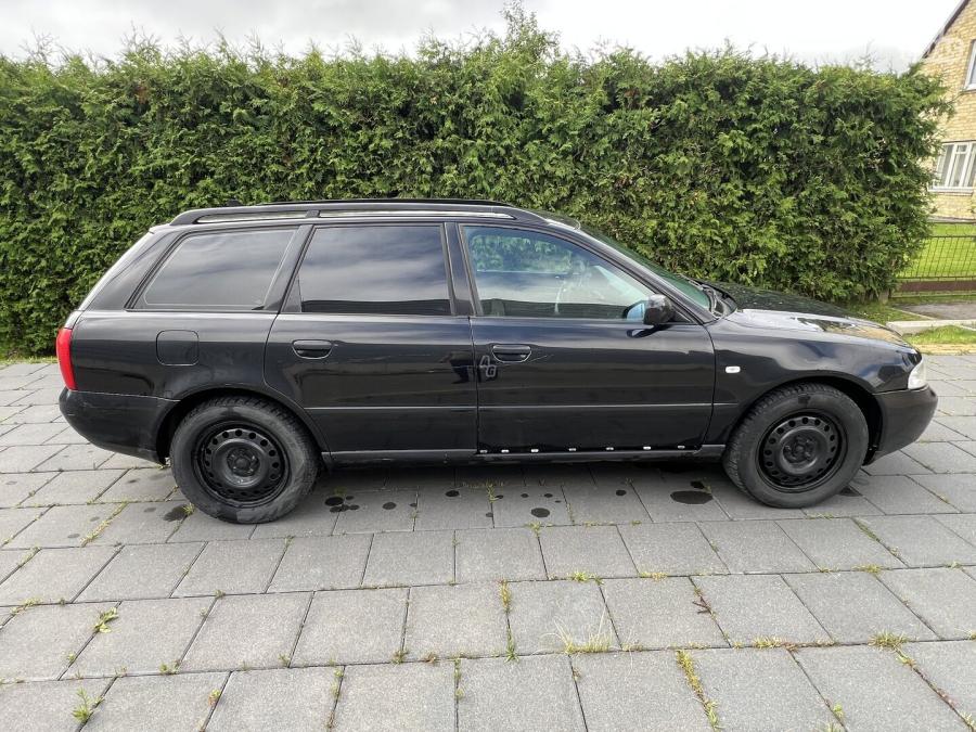 Black Audi A4 2000 in Panevezys, with an engine capacity of 1.90 L and mileage of 490 thousand km for 600 €, photo 8 on AUTOMOTO.COM.LV
