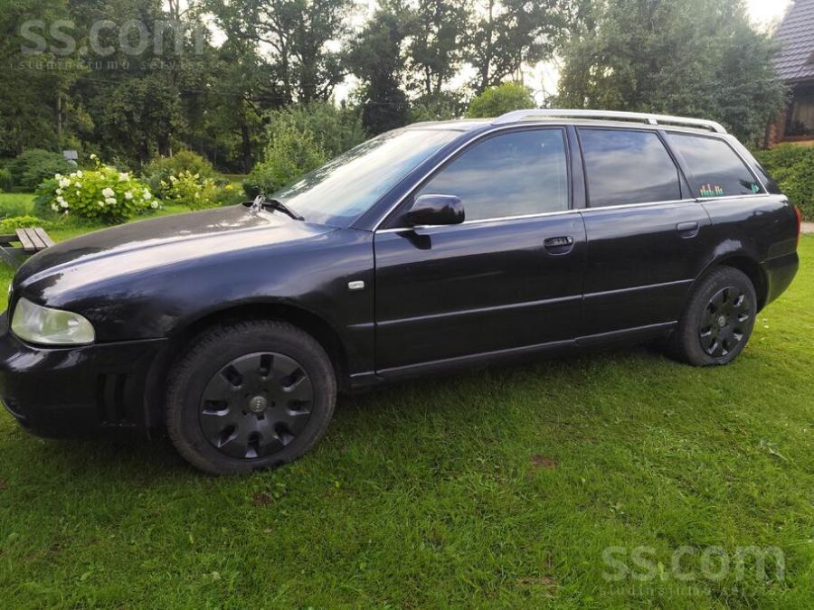 Melns Audi A4 2000 Cēsis, ar dzinēja tilpumu 1.90 L un nobraukumu 460 tūkst. km par 1000 €, foto 7 vietnē AUTOMOTO.COM.LV