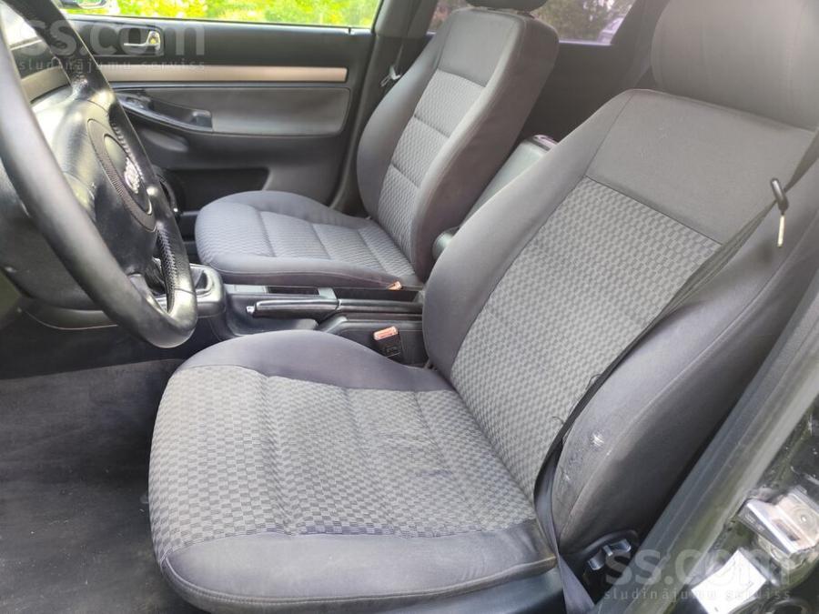 Melns Audi A4 2000 Cēsis, ar dzinēja tilpumu 1.90 L un nobraukumu 460 tūkst. km par 1000 €, foto 19 vietnē AUTOMOTO.COM.LV