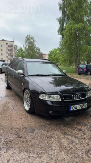 Black Audi A4 2000 in Ogre, with an engine capacity of 1.90 L and mileage of 346 thousand km for 3500 €, photo  on AUTOMOTO.COM.LV