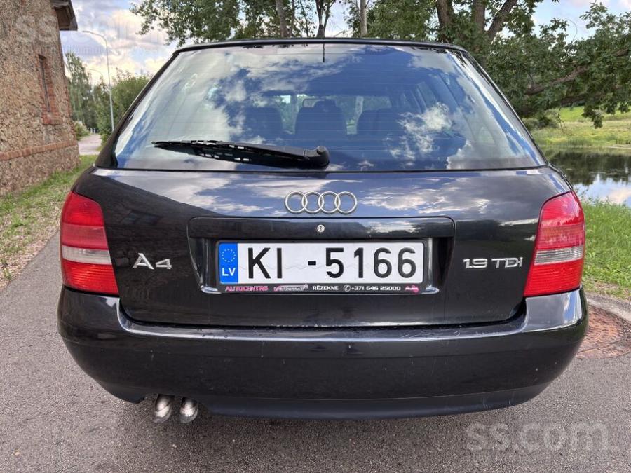 Melns Audi A4 2000 Bauska, ar dzinēja tilpumu 1.90 L un nobraukumu 355 tūkst. km par 1850 €, foto 17 vietnē AUTOMOTO.COM.LV