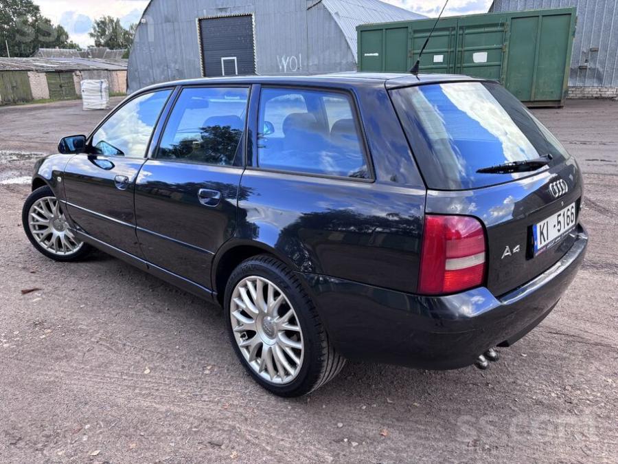 Melns Audi A4 2000 Bauska, ar dzinēja tilpumu 1.90 L un nobraukumu 355 tūkst. km par 1850 €, foto 3 vietnē AUTOMOTO.COM.LV