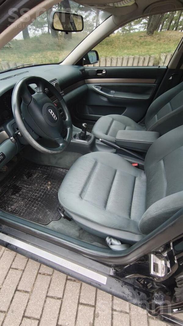 Melns Audi A4 2000 Cēsis, ar dzinēja tilpumu 1.90 L un nobraukumu 304 tūkst. km par 2650 €, foto 6 vietnē AUTOMOTO.COM.LV