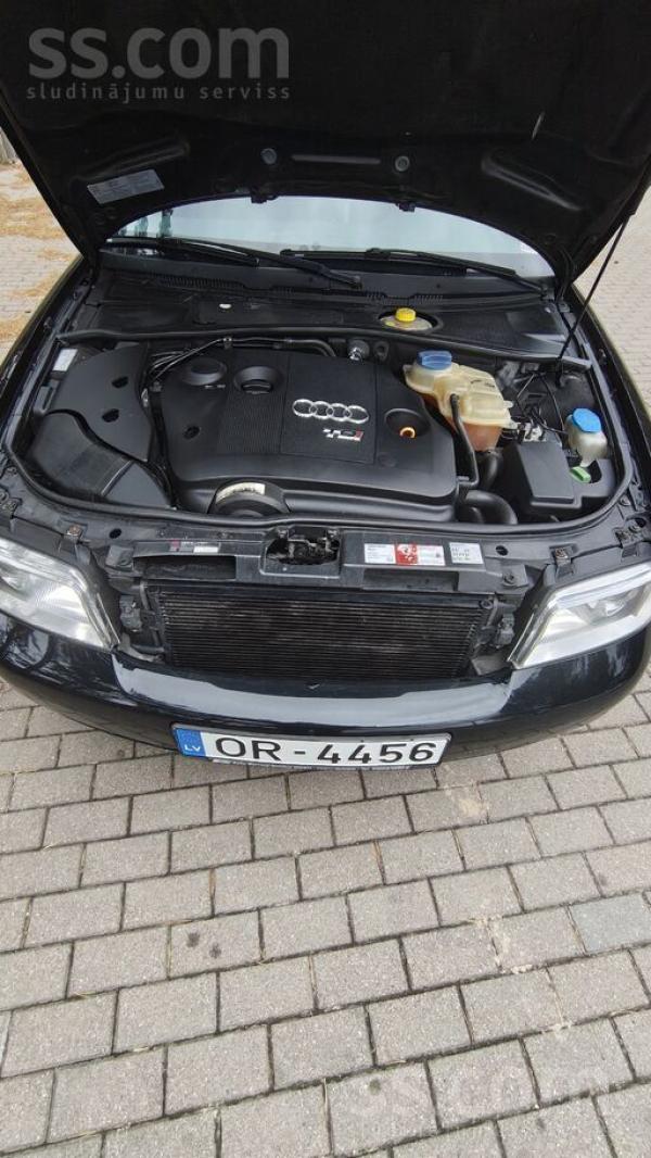 Melns Audi A4 2000 Cēsis, ar dzinēja tilpumu 1.90 L un nobraukumu 304 tūkst. km par 2650 €, foto 11 vietnē AUTOMOTO.COM.LV