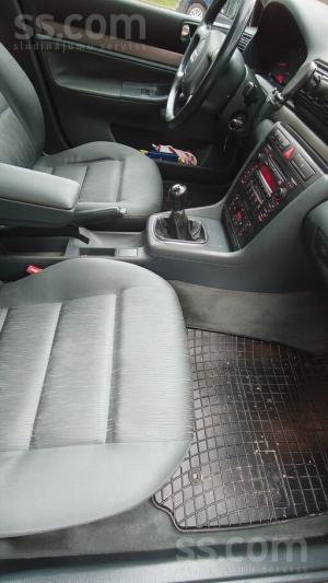 Melns Audi A4 2000 Cēsis, ar dzinēja tilpumu 1.90 L un nobraukumu 304 tūkst. km par 2650 €, foto 13 vietnē AUTOMOTO.COM.LV