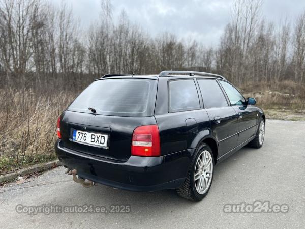 Black Audi A4 2001 in Tallinn, with an engine capacity of 1.90 L and mileage of 370 thousand km for 1600 €, photo 4 on AUTOMOTO.COM.LV