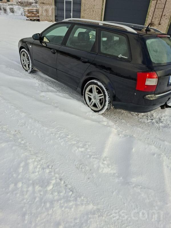 Black Audi A4 2001 in Tukums, with an engine capacity of 1.90 L and mileage of 391 thousand km for 1750 €, photo 2 on AUTOMOTO.COM.LV