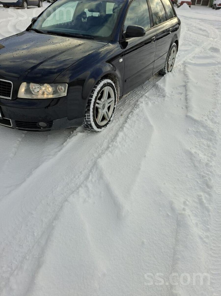 Black Audi A4 2001 in Tukums, with an engine capacity of 1.90 L and mileage of 391 thousand km for 1750 €, photo 7 on AUTOMOTO.COM.LV