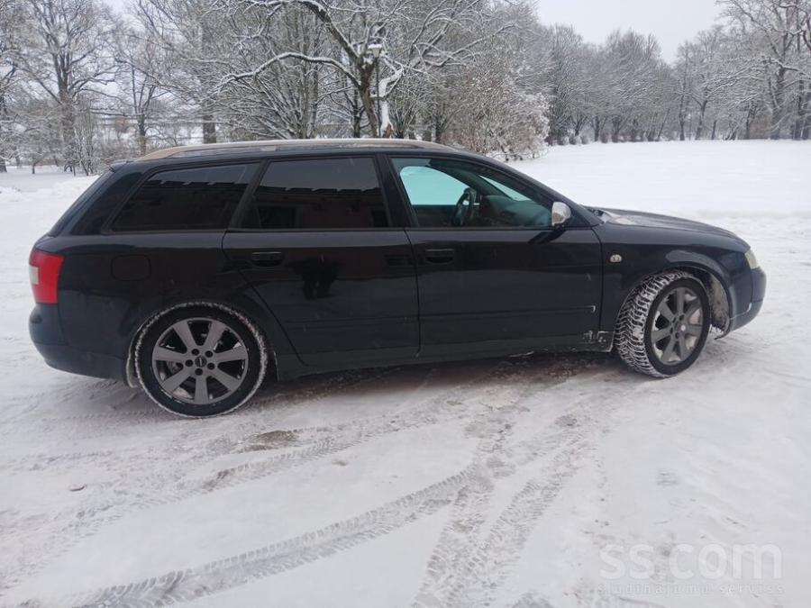 Black Audi A4 2001 in Dobele, with an engine capacity of 2.50 L and mileage of 352 thousand km for 2500 €, photo 5 on AUTOMOTO.COM.LV