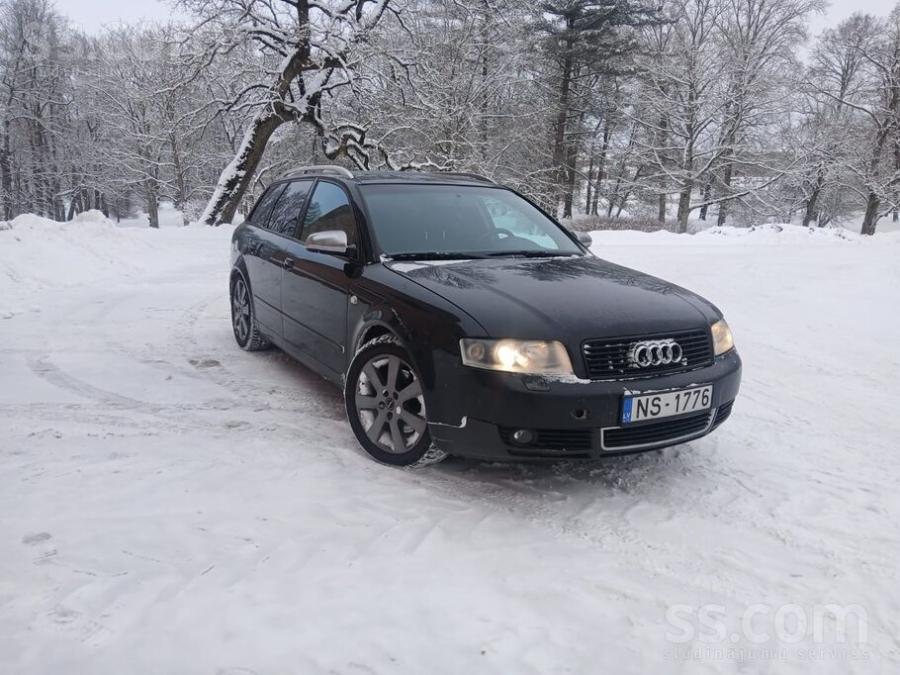 Black Audi A4 2001 in Dobele, with an engine capacity of 2.50 L and mileage of 352 thousand km for 2500 €, photo 6 on AUTOMOTO.COM.LV