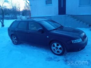 Melns Audi A4 2001 Cēsis, ar dzinēja tilpumu 2.50 L un nobraukumu 374 tūkst. km par 2500 €, foto  vietnē AUTOMOTO.COM.LV