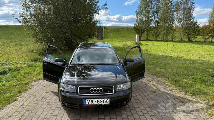 Melns Audi A4 2001 Rīga, ar dzinēja tilpumu 1.90 L un nobraukumu 335 tūkst. km par 2750 €, foto 9 vietnē AUTOMOTO.COM.LV